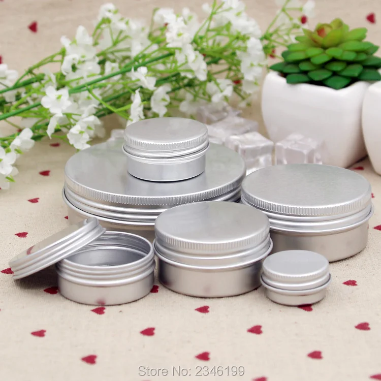 50g-100g-50pcs-lot-DIY-Cosmetic-Cream-Container-Empty-Aluminum-Jar-for ...