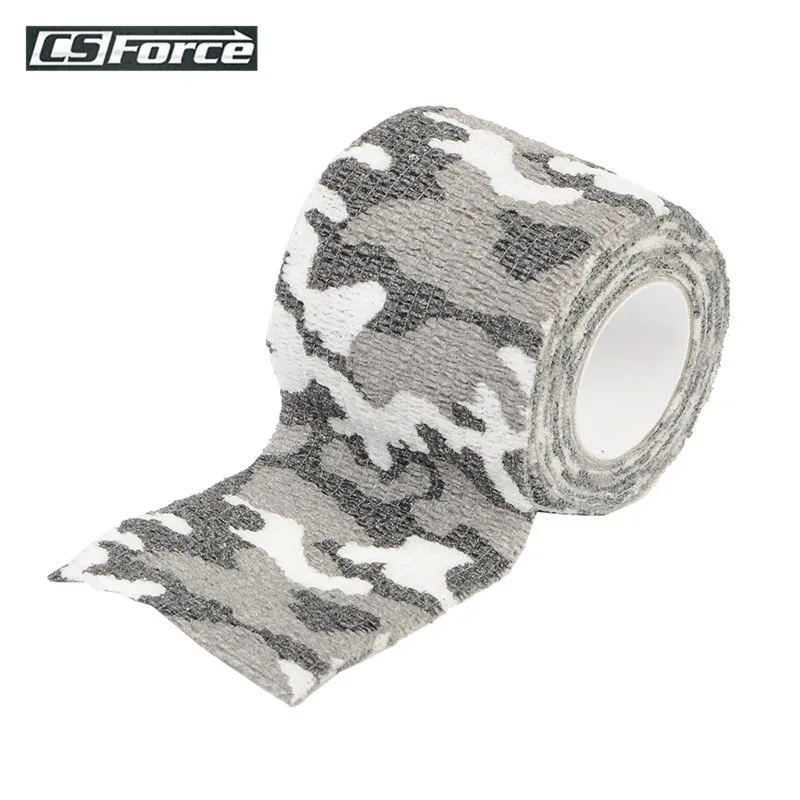 Tactical 5cmx4.5m Self Adhesive Camo Tape Army Camouflage Wrap for ...