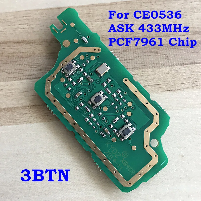 Для peugeot 407 407 307 308 607 для Citroen C2 C3 C4 C5 ASK пульт ...