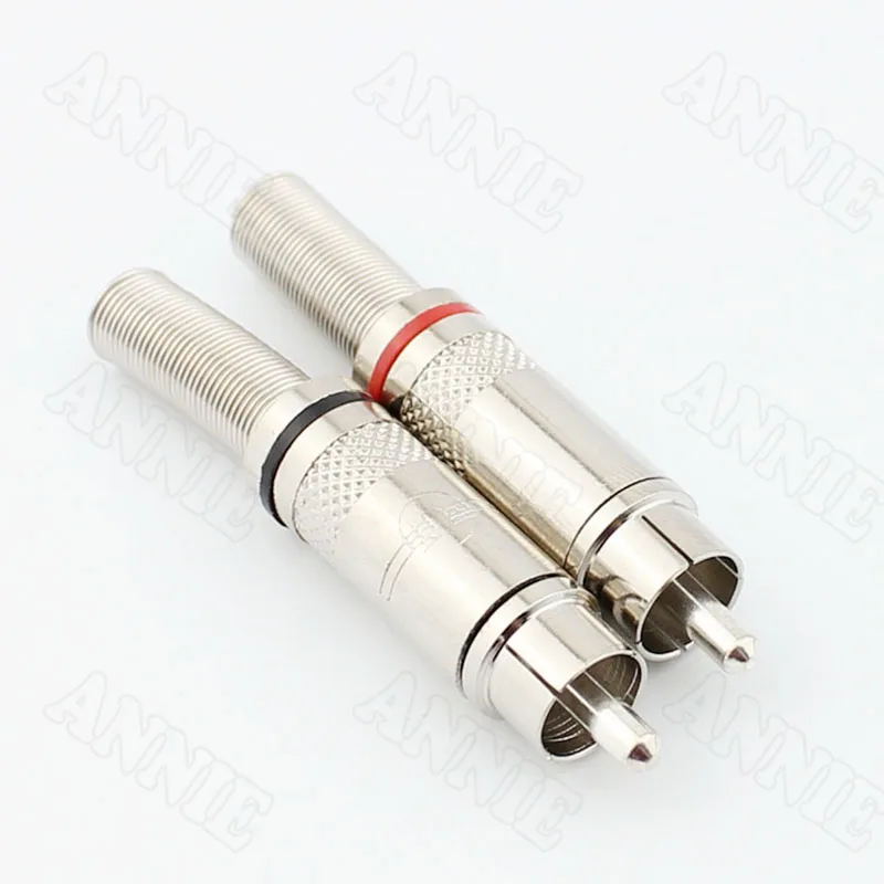 50pcs/lot Rca Socket For Neutrik Ys Wobbler Microphone Av Jack Lotus ...