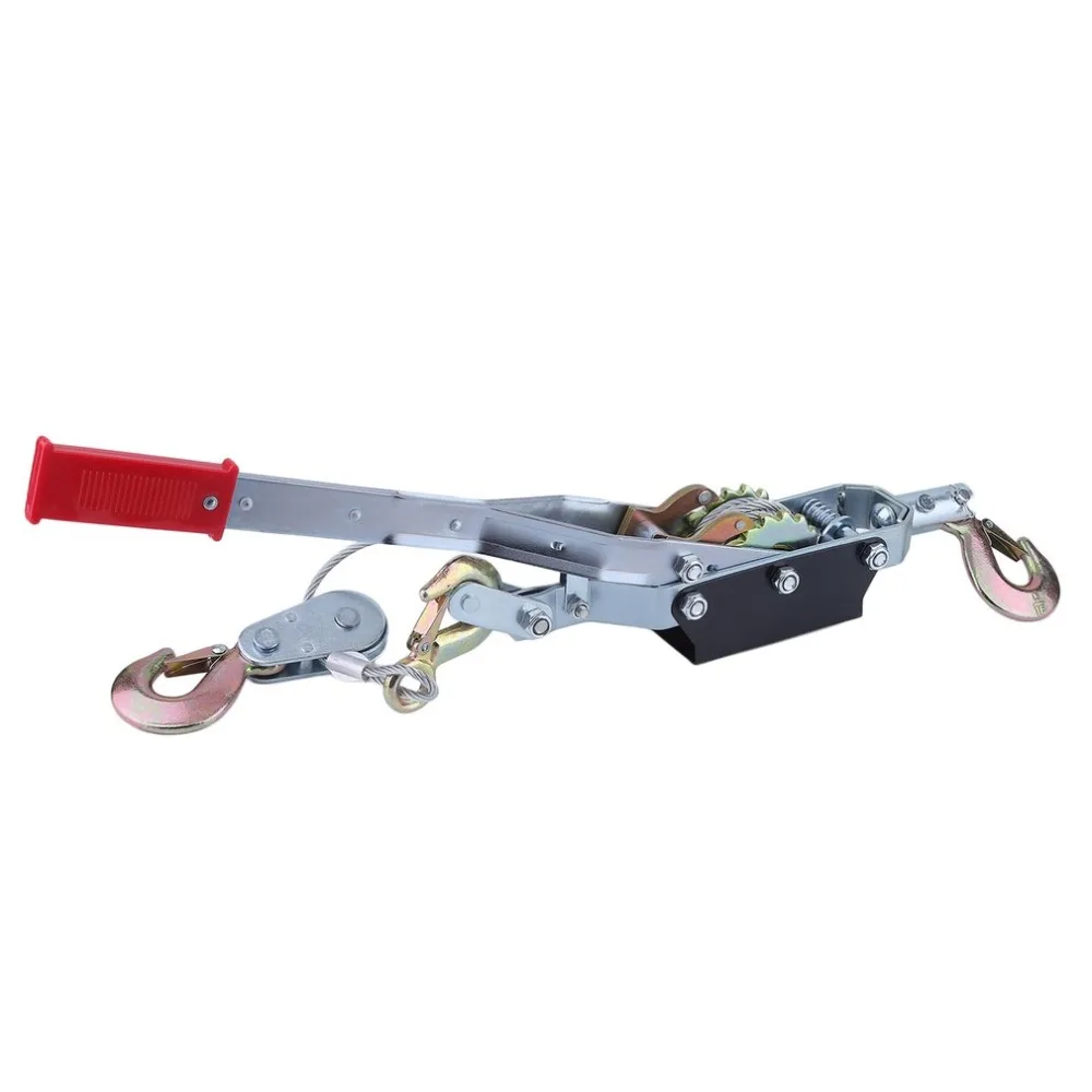 4 Ton 3 Hook Cable Puller Hand Winch Puller Crane Turf-Er For Caravan ...