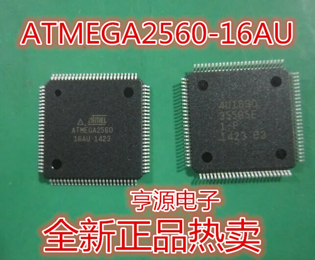 10pcs ATMEGA2560 chip ATMEGA2560 16AU chip 8 bit microcontroller LQFP 100|microcontroller ...