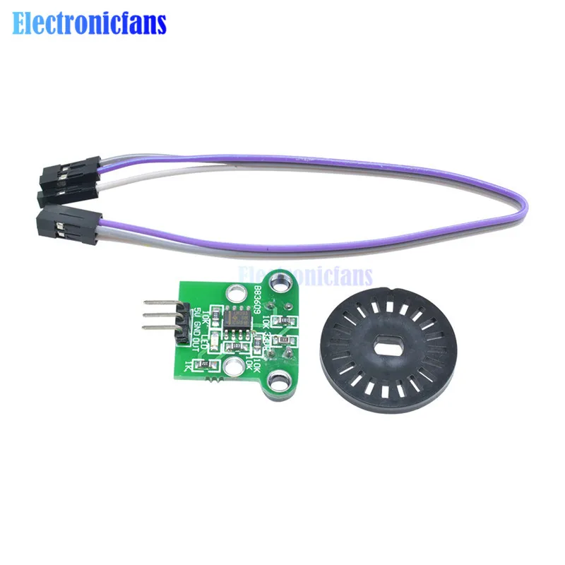 2 Set HC 020K Double Speed Measuring Sensor Module with Photoelectric ...