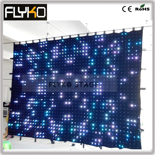 P9 3X4M led 표지판 디스플레이 커튼, 무료 배송|curtain free shipping|curtains ...