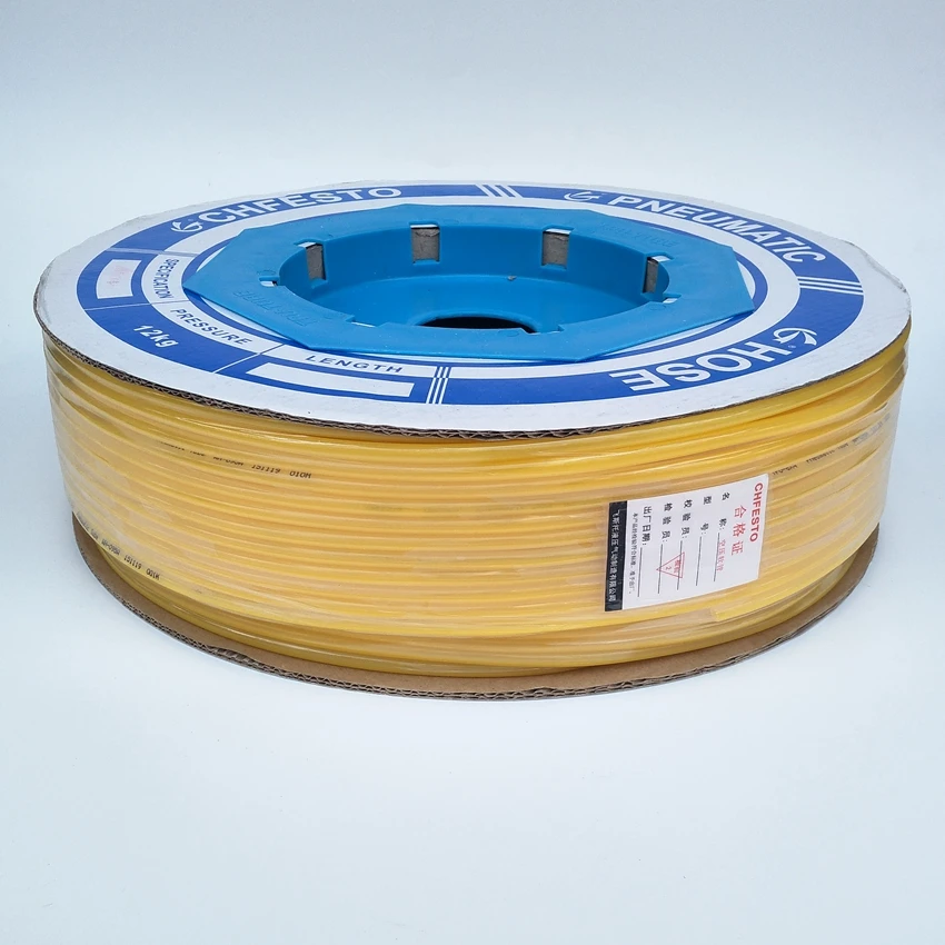 200meter/roll Pneumatic Tube Pu6x4mm Od 6mm Id 4mm Plastic Flexible ...