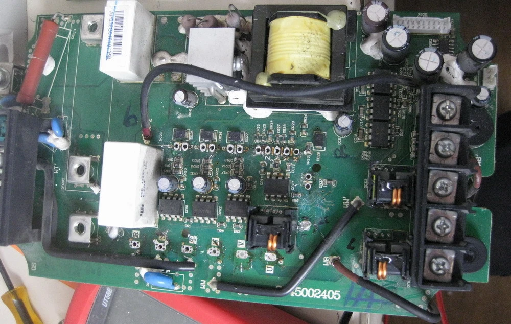Disassemble The Vfd-m Delta Inverter 3.7kw/5.5kw/7.5kw Power Board ...