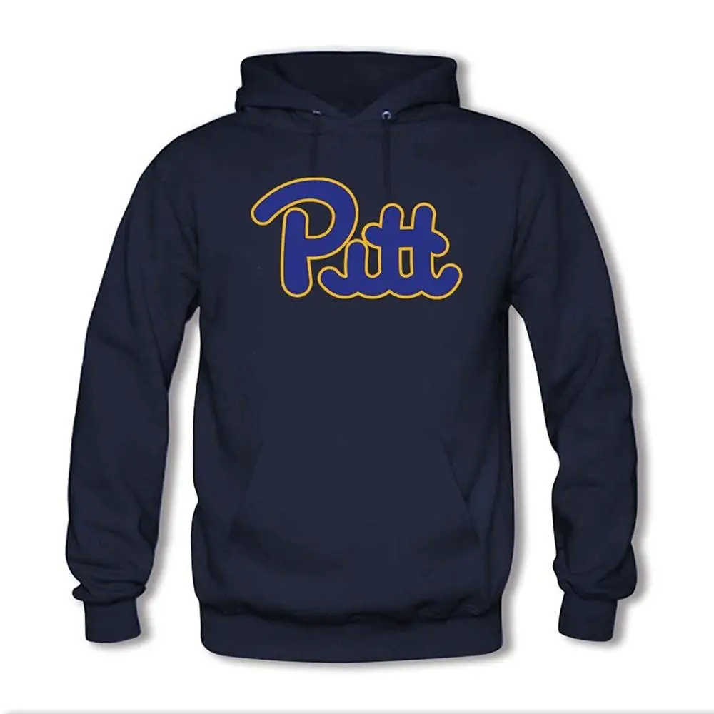 Custom Men's University of Pittsburgh PITT LOGO Sweatshirt Hoodie ...