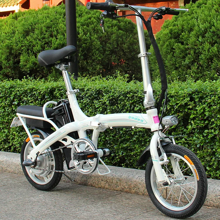 Hcgwork Yadea High Quality Lithium Battery Electric Bike Bicycle Mini ...