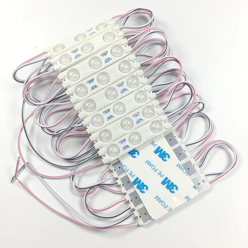 100pcs-lot-2835-LED-module-injection-DC12V-1-5W-3-led-Cool-white-LED ...