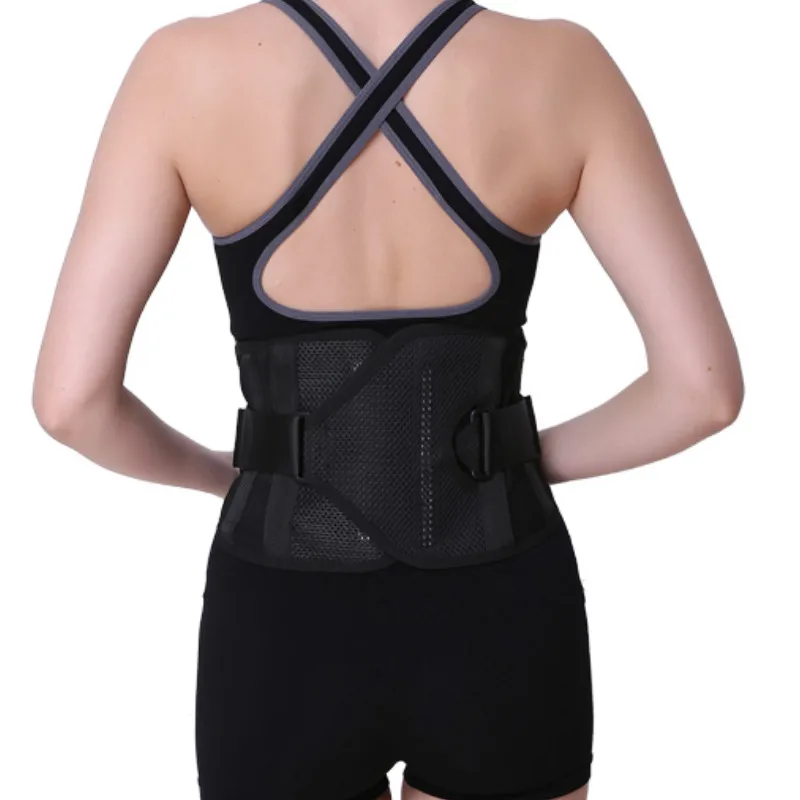 Black Waist Tummy Trimmer Slimming Belt Sweat Band Body Shaper Wrap Weight Loss Burn Fat