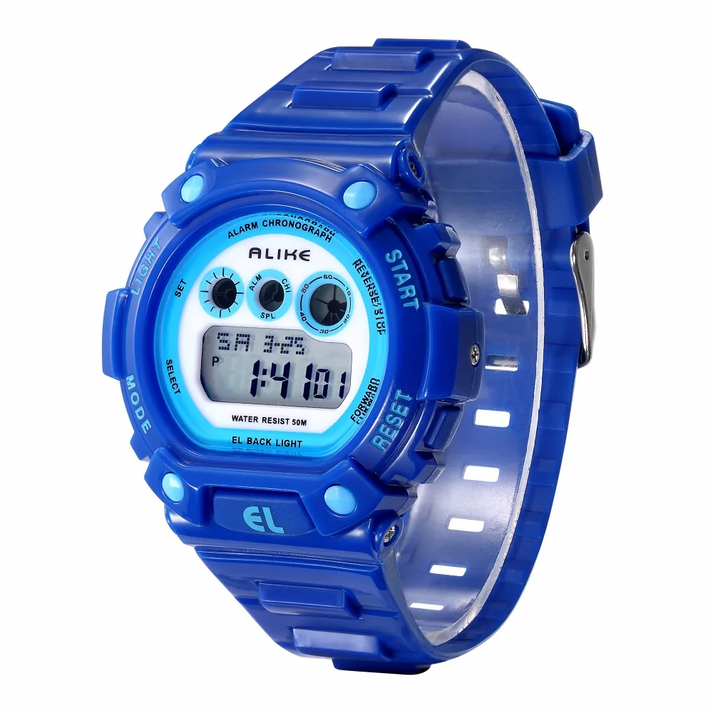 Buy Fashion Alike Brand Children Watches LED Digital Quartz Watch Boy ...