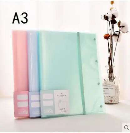 A4/a3 Booklet Simple And Fresh 30/40 Page Examination A3 Paper Folder ...