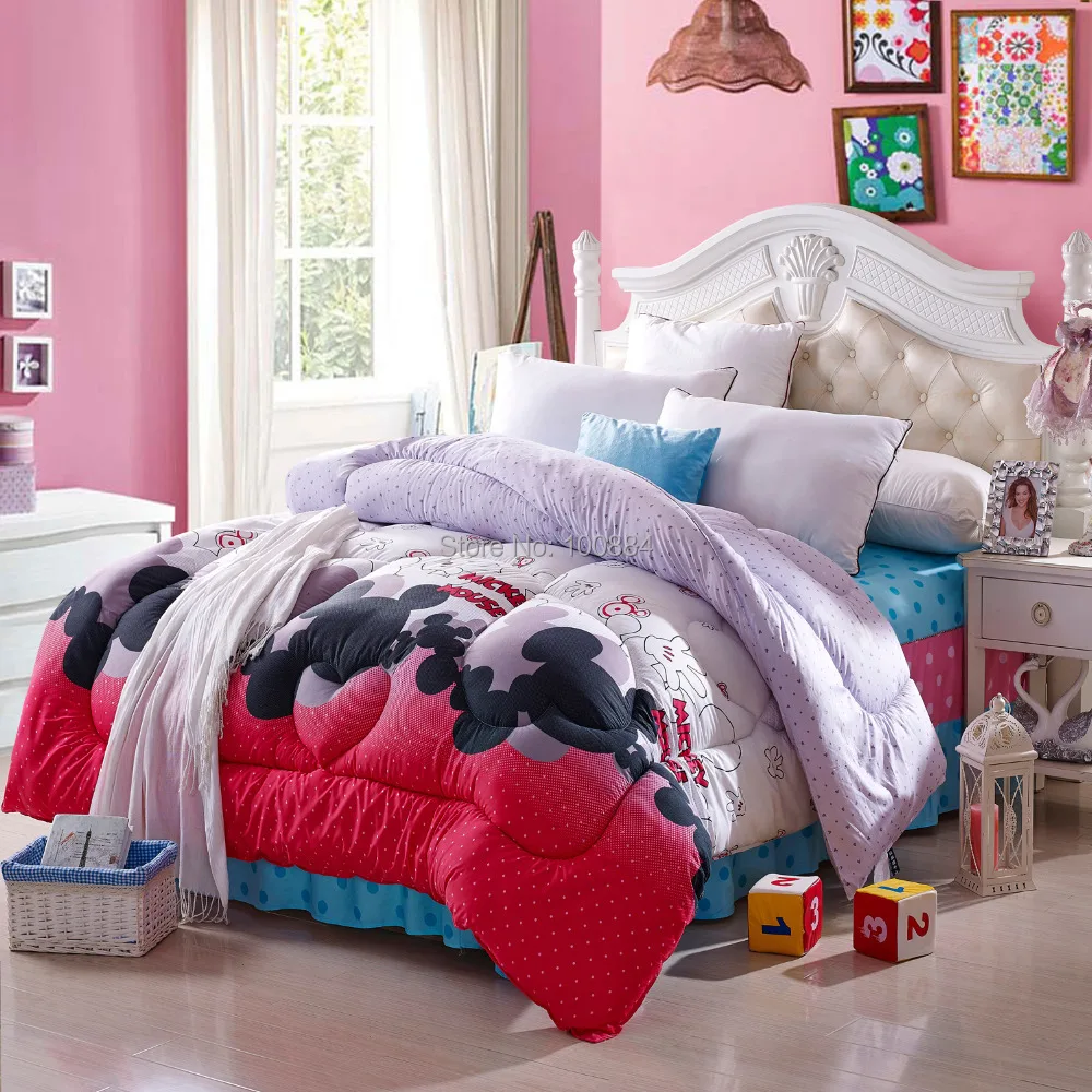 Popular Queen Size Mickey Mouse Bedding-Buy Cheap Queen Size Mickey ...