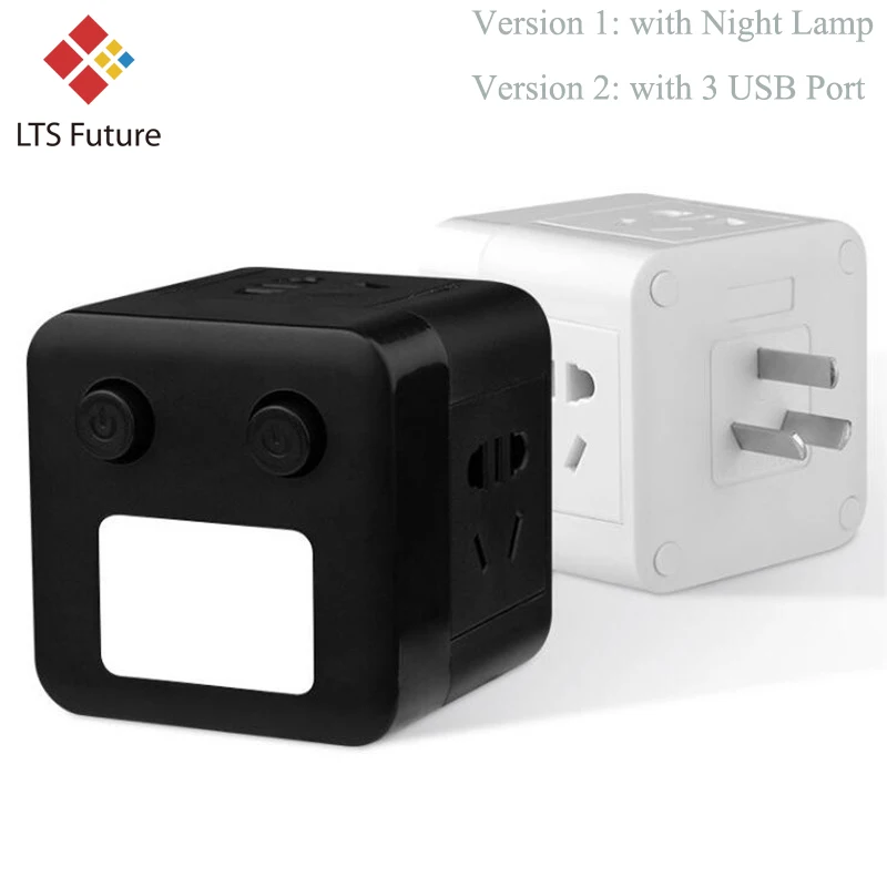 New Smart Home Power Socket Plug Adapter with 3 USB Port ...