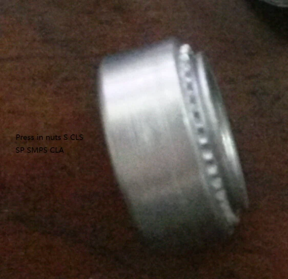 S-M3-2 самокат-клинч-гайка, углеродистая сталь, цинк, стандарт PEM,, сделано в Китае купить в ...