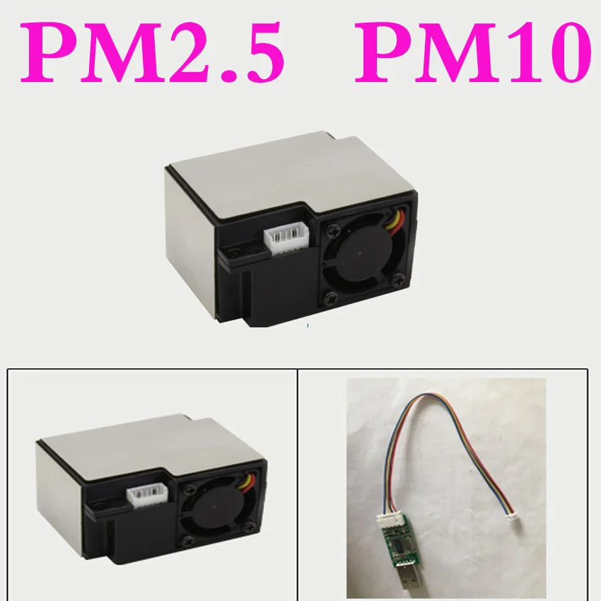 Laser PM2.5 Sensor Module Small Volume pm2.5 PM10 Air Quality ...