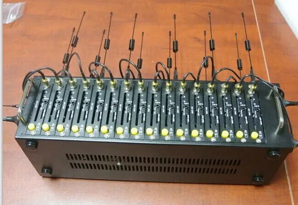 Conjunto de módem gsm de 16 puertos, dispositivo sms a granel, 3g, gsm ...