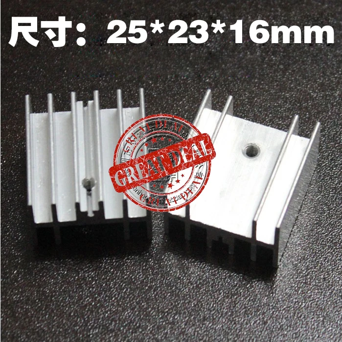 Frete-Gr-tis-Atacado-100PCS-alum-nio-to220-dissipador-25-23-16MM ...