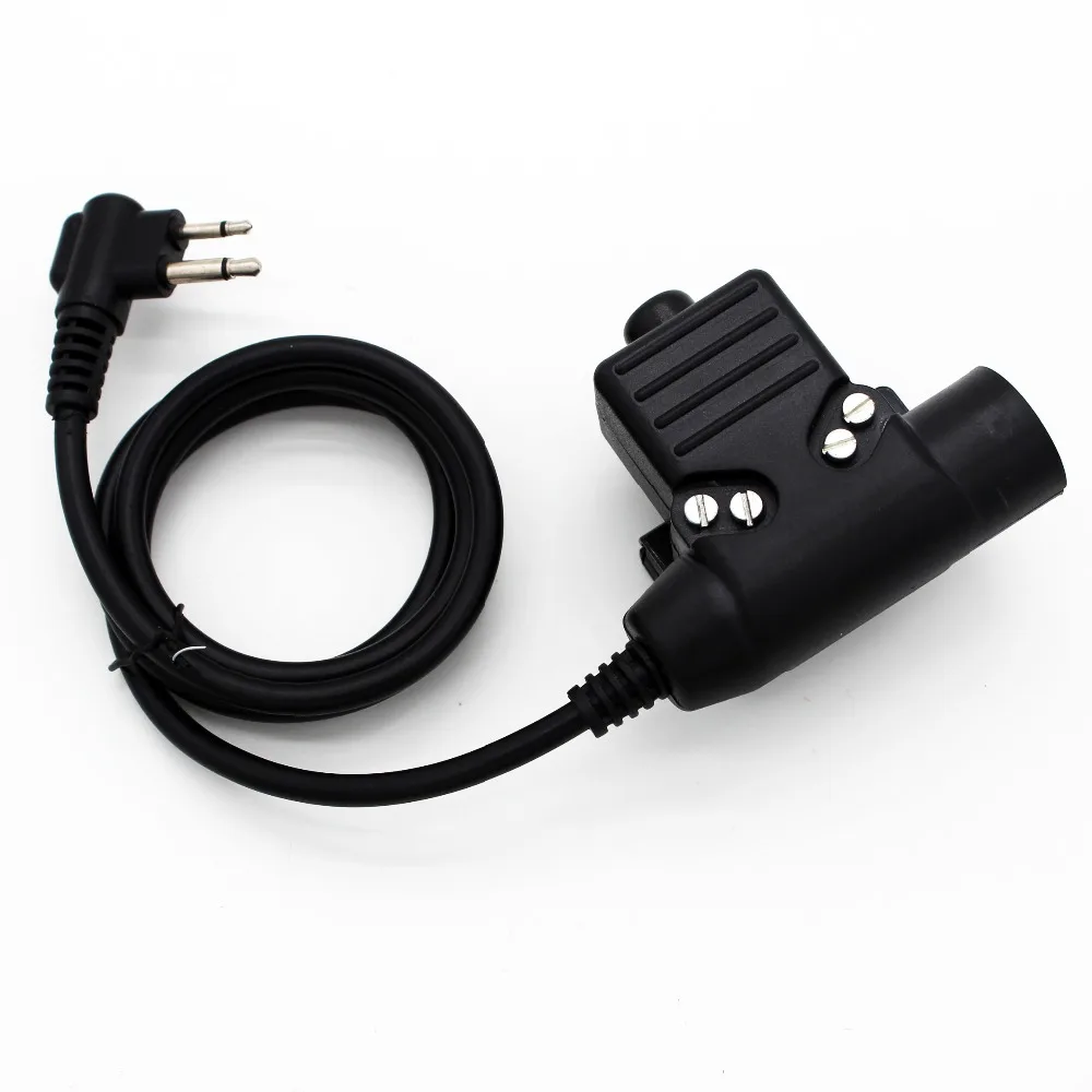 XQF U94 PTT Cable For Z Tactical Comtac II H50 H60 HD01 HD02 HD03 ...