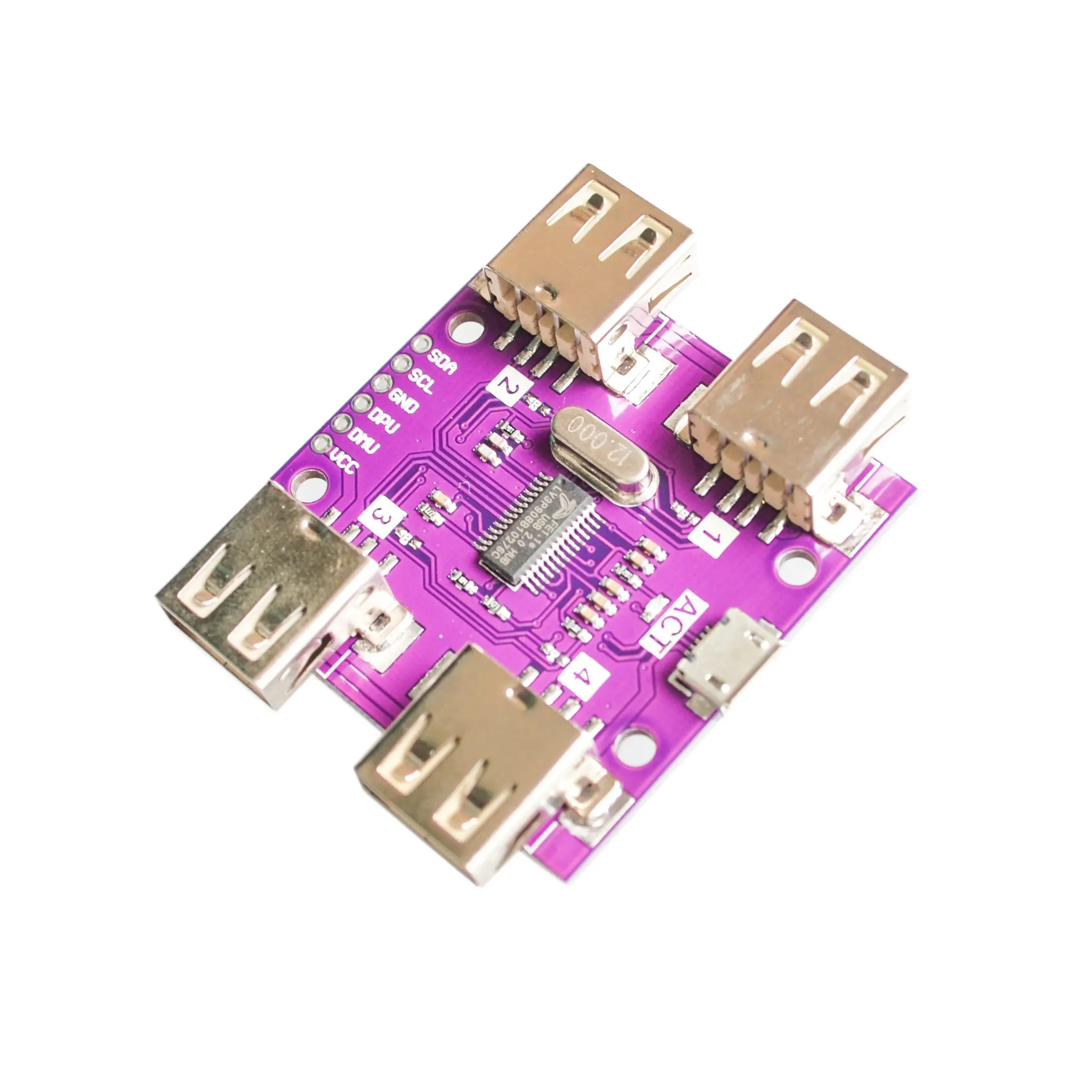 USB 2.0 HUB 4-Port High Speed Control Module - DC 5V