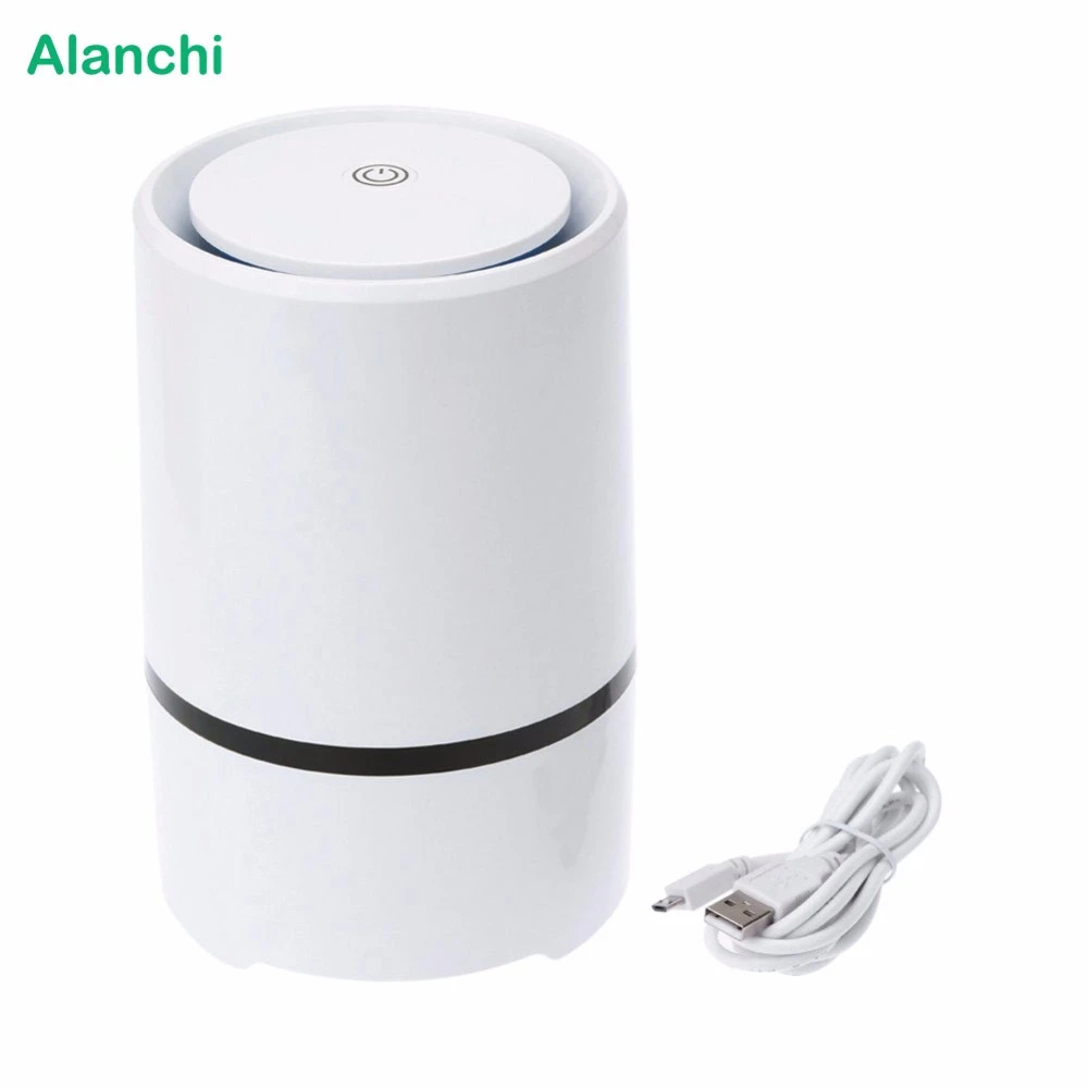 Alanchi Home USB Air Purifier Mini Desktop Aroma Diffuser Air Cleaner ...