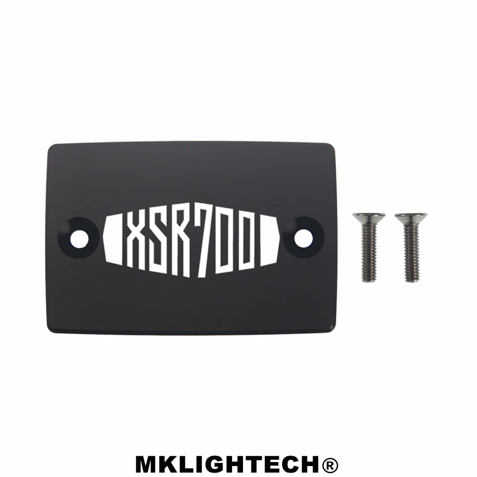 MKLIGHTECH CNC Aluminum Motorcycle Brake Fluid Fuel Reservoir Tank Cap ...
