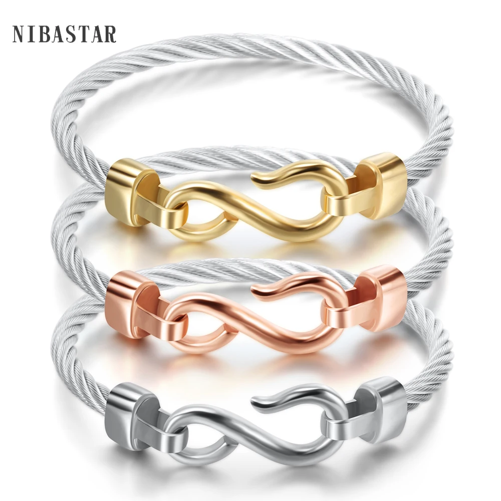 Fashion Charm Bracelets With Stainless steel Hooks Fashion Jewelry ...