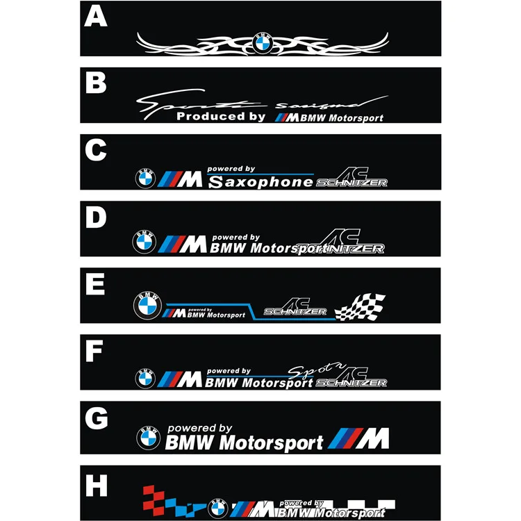 Freies verschiffen automobil label auto Racing aufkleber für BMW ...