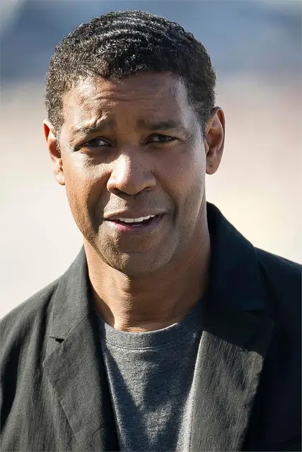 American Producer Denzel Washington Curly hair Home Decoration Art silk ...