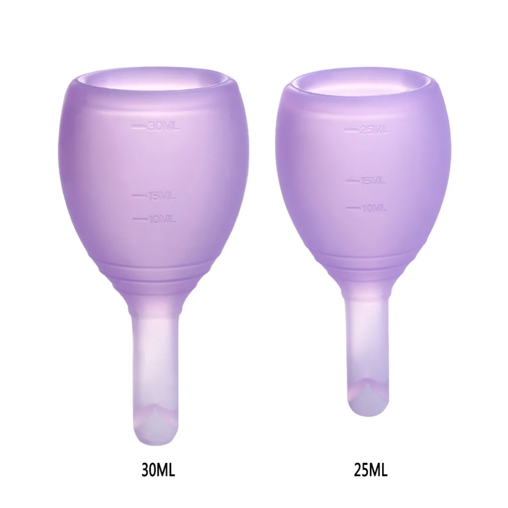 1PCs 2PCs Discharge Valve Menstrual Cup Medical Silicone Grade ...