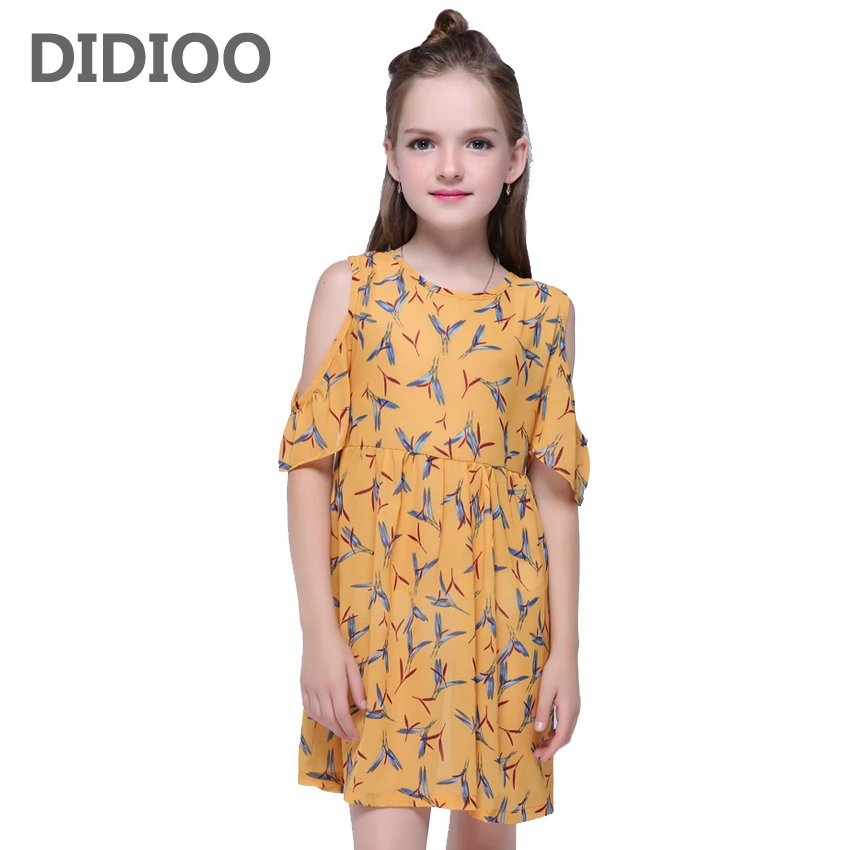 Off Shoulder Dresses for Girls Chiffon Dresses for Infant Vestdios ...