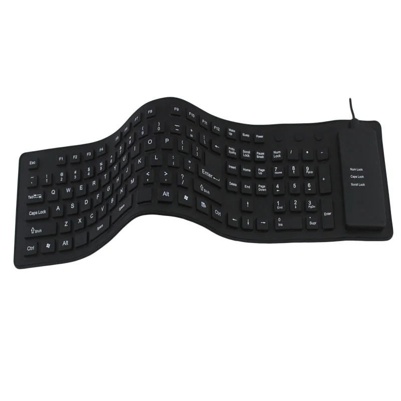 Freeship 85/109Keys Keyboard Laptop PC Notebook Portable Flexible ...