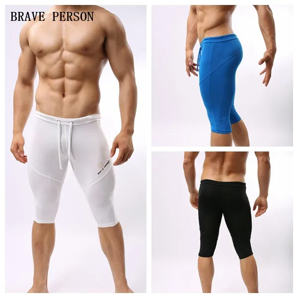 Brave Person Men's Tights Summer Leisure Nylon Long Shorts Cueca ...