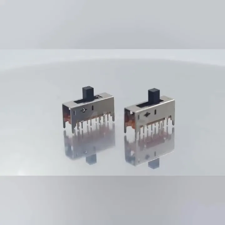 20 개 SS 25D01 더블 폴 5 던지기 5 위치 슬라이드 스위치 12 핀 DIP 유형 4 고정 핀 핸들 높이 사용자 정의 가능|스위치| - AliExpress