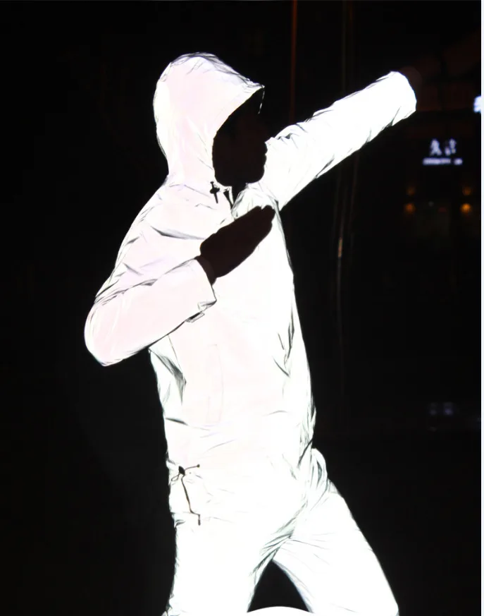 Wholesale Fluorescent coat Men Jacket Spring Autumn Reflective 3m ...