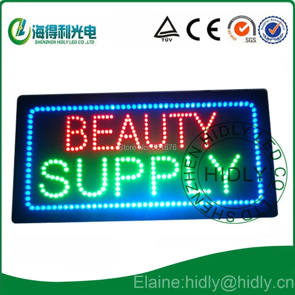 Wholesale-led-BEAUTY-SUPPLY-store-usage-acrylic-sign-rectangle-15-27 ...