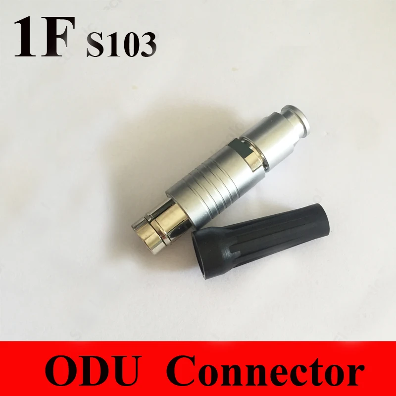 ODU connector 1F 103 Series 2 3 4 5 6 7 8 Pin Connector waterproof IP68 ...