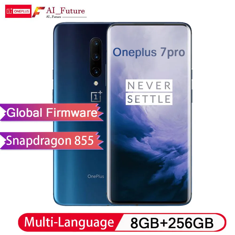 Global ROM Original Oneplus 7 PRO 8GB 256GB Smartphone Snapdragon 855 ...