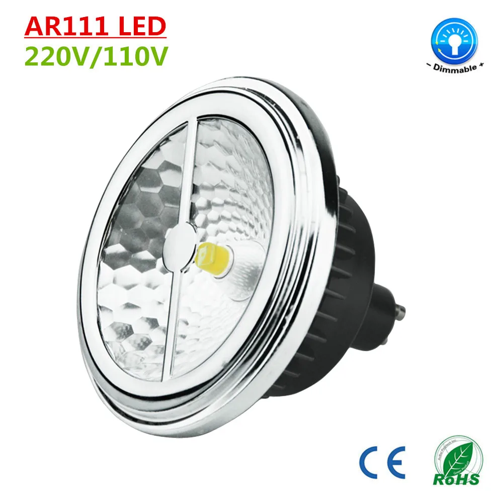 Lampada LED AR111 With15/24/40 Degree Beam Angle 110V 230V 240VAC ...