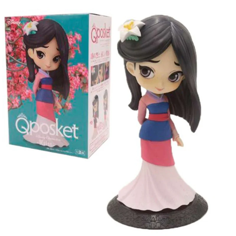 Original Q Posket Princess Doll Snow White Rapunzel Ariel mulan ...