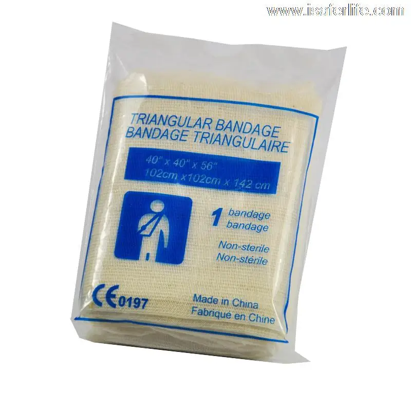 2017 New First aid kit dressing cotton triangular bandage cotton bib ...