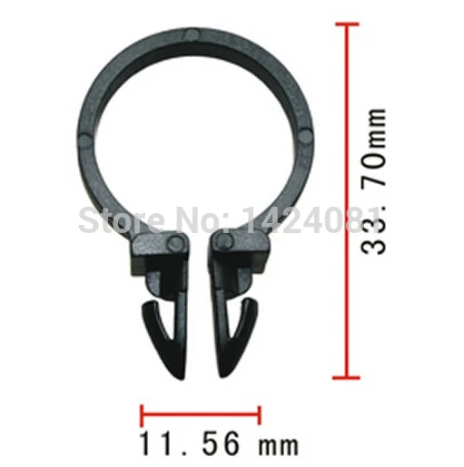 100x OEM quality Nylon 19mm 3/4" ID Car Rod Wire Cable Loom Routing ...