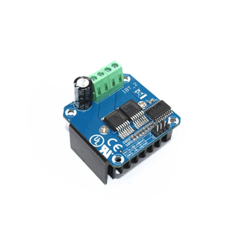 Double BTS7960 43A H bridge High power Driver module/smart car-in ...