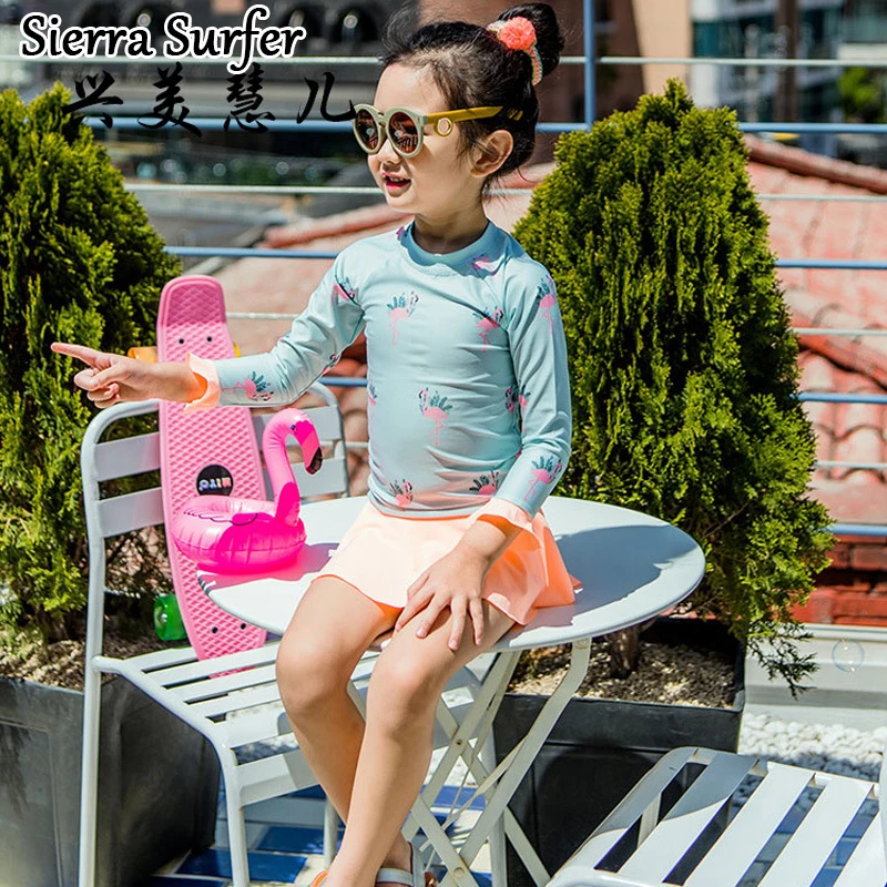 Kids Swimwear For Girls Two Piece 2 Swimming Suits Cute Swimsuits 2019 ...