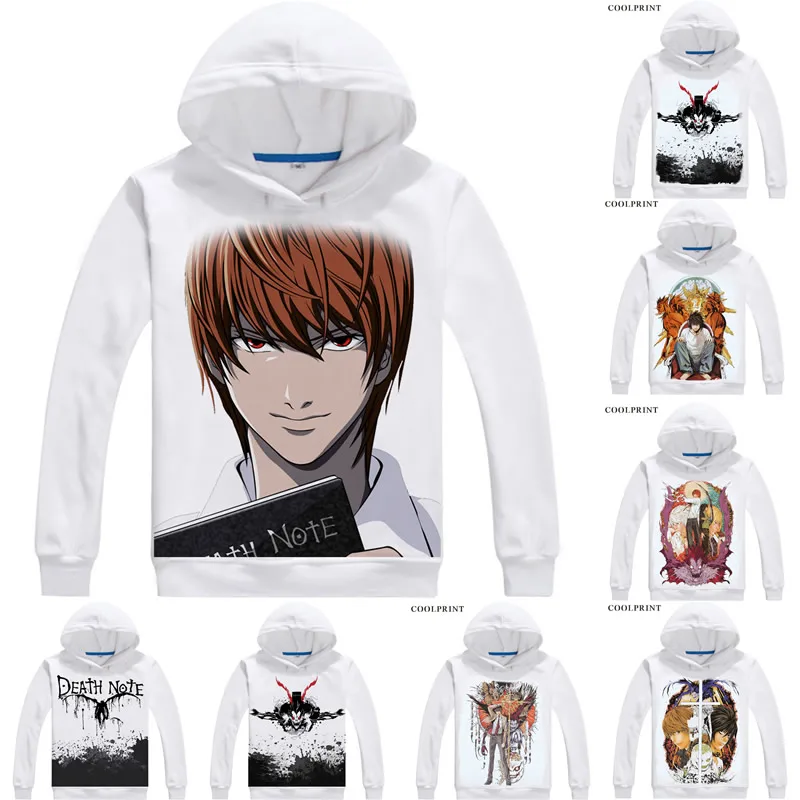 Death Note Sudadera con capucha para hombre y mujer, prenda deportiva ...