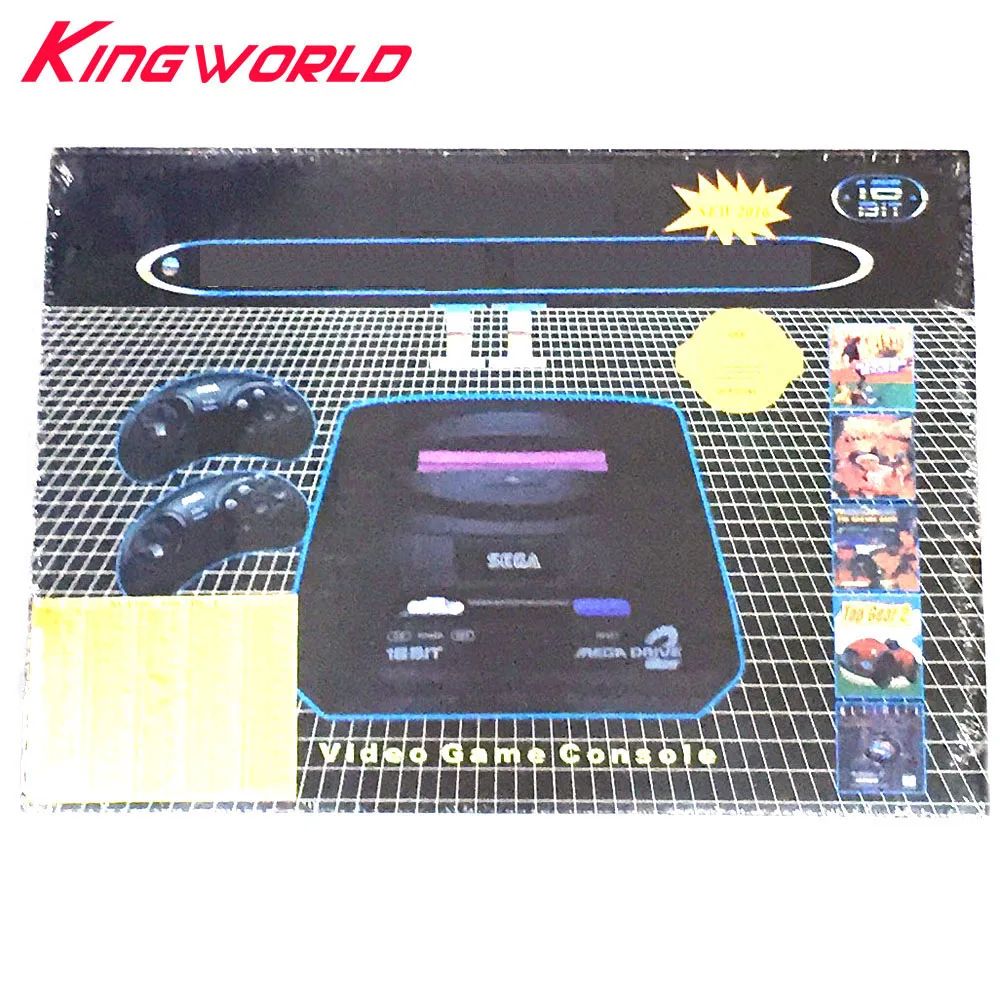 High quality PAL version EU plug Game Consoles for S ega M D2 MD 2 TV ...