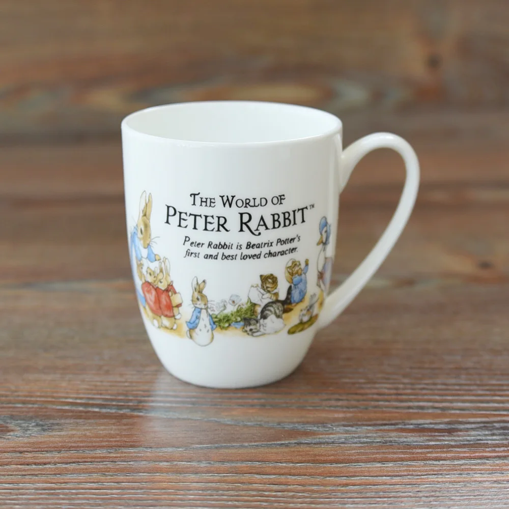 Free shipping Peter Rabbit Mug Ceramic Mug Coffe Cup Milk Breakfast Cup ...