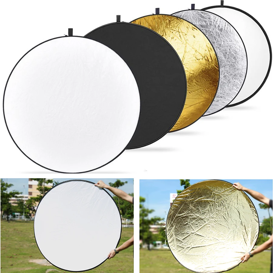 43'' inch / 110cm 5 in 1 Portable Foldable Round Studio Photo ...