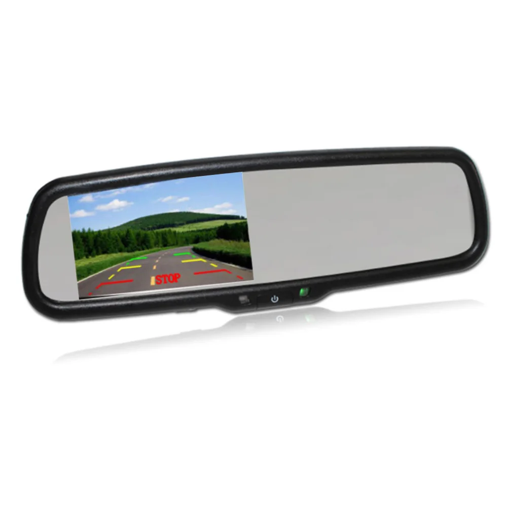 Monitor para retrovisor de carro, suporte para monitoramento da visão ...