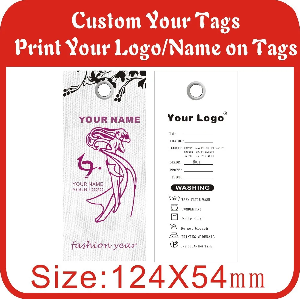 Custom tags ,print your logo on tags 500PCS 300gsm Paper Hang Tags ... Custom tags ,print your logo on tags 500PCS 300gsm Paper Hang Tags ...